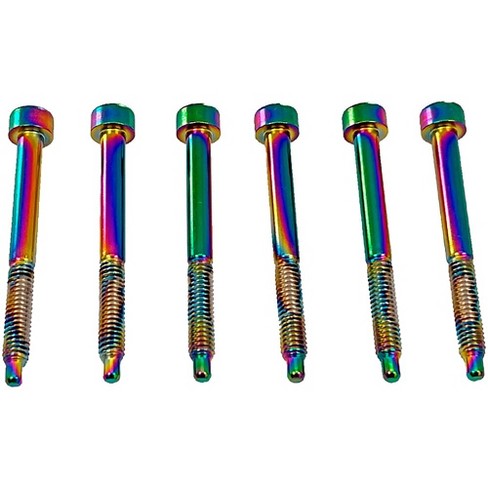 Floyd Rose Stainless Steel String Lock Screws Burnt Chrome : Target