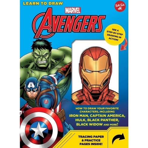 How To Draw Marvel Characters Book
