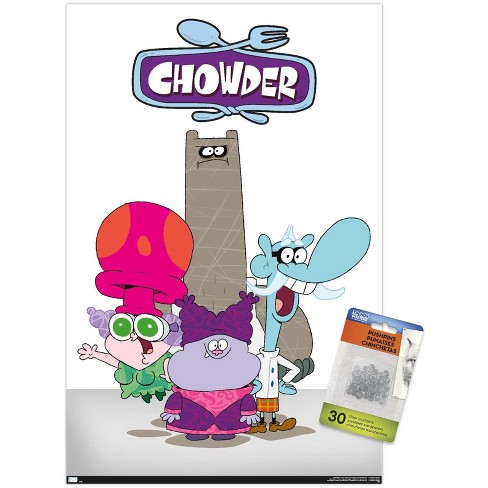 Trends International Chowder - Group Unframed Wall Poster Print Clear ...