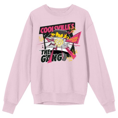 Scooby Doo Coolsville’s The Gang Crew Neck Long Sleeve Cradle Pink ...