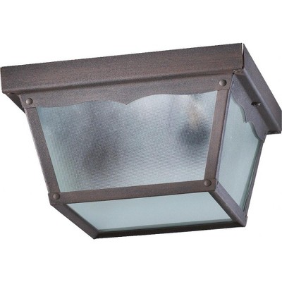 Quorum Lighting 2 - Light Flush Mount In Rust : Target