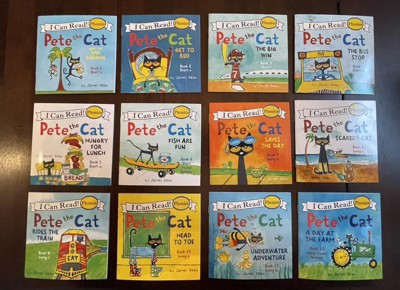 Pete The Cat Phonics Box : Includes 12 Mini-books Featuring Short And ...
