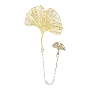 Unique Bargains Durable Book Marks Gold Tone 1 Pcs : Target