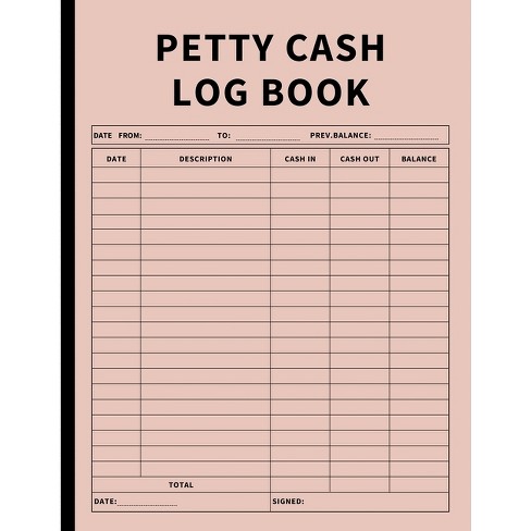 Petty Cash Log