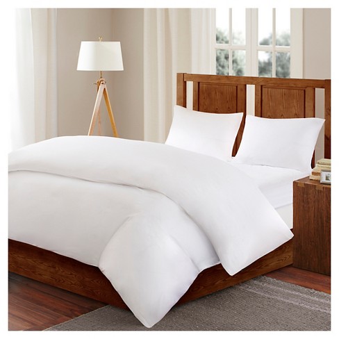 Bed Guardian 3M Scotchgard Comforter Protector (Full/Queen) White : Target