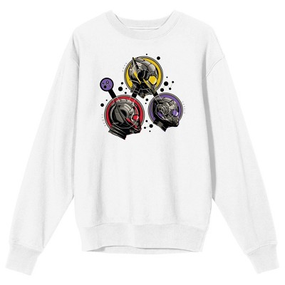Ant-man And The Wasp Quantumania Character Heads Crew Neck Long Sleeve ...