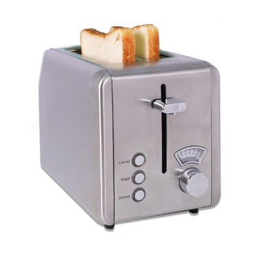 Whall 1500w Stainless Steel 2 Slice Toaster - Silver, 2 Slice : Target