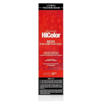 L'oreal Technique Excellence Hicolor Hilights Red Highlights For Dark ...
