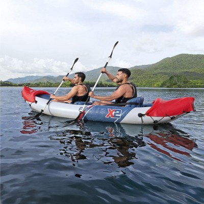 Bestway Hydro-Force Rapid X2 Inflatable 2 Person Kayak Outdoor Water ...