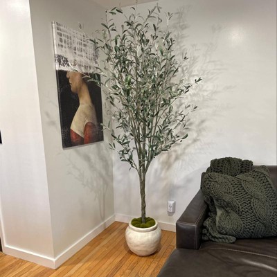 93" Artificial Olive Tree - Threshold™ Designed With Studio Mcgee : Target