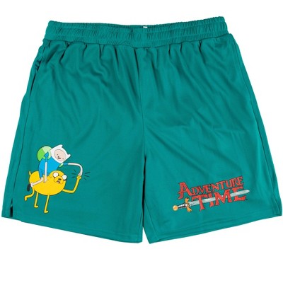 Adventure Time Finn, Jake, And Bmo Men's Black Drawstring Sleep Pants ...