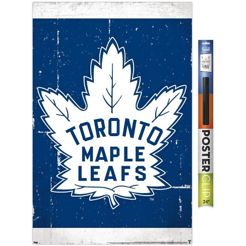 Trends International Nhl Toronto Maple Leafs - Retro Logo 16 Unframed ...