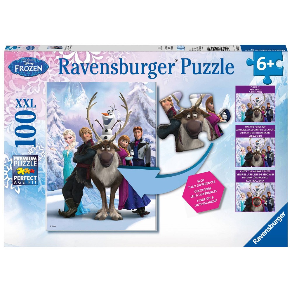 EAN 4005556105571 - Ravensburger The Frozen Difference Puzzle 100pc ...