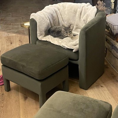 Bellfield Fully Upholstered Ottoman - Threshold™ Designed With Studio ...