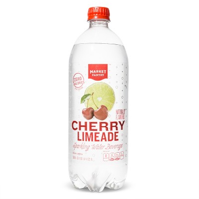Cherry Limeade Sparkling Water - Oz Bottle - Market Pantry | Fig App