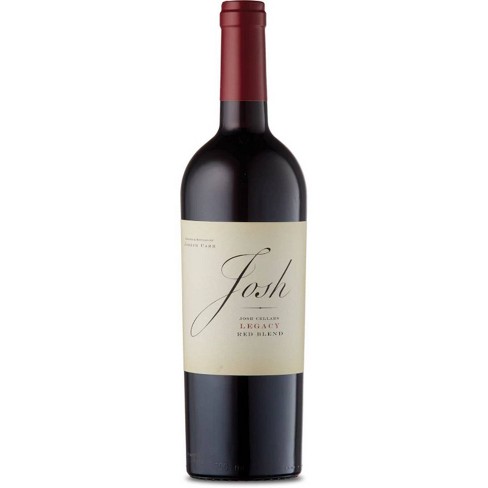 Josh Legacy Red Blend Wine - 750ml Bottle : Target