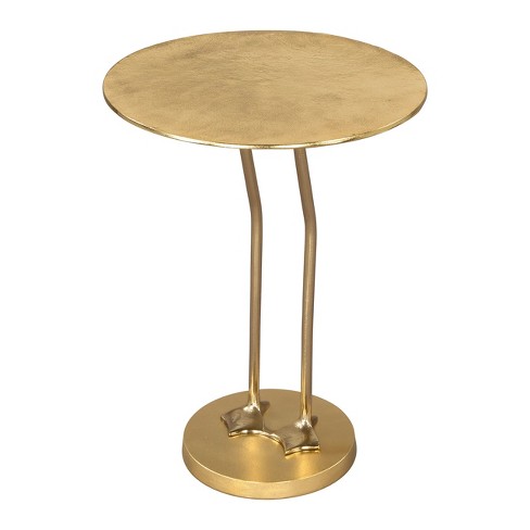 Zuo Grisham Side Table Gold : Target