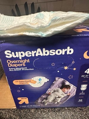 Disposable Overnight Diapers Giant Pack - Size 6 - 42ct - Up & Up™ : Target