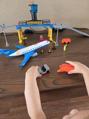 Driven By Battat – Airport Playset With Toy Airplane (32pc) – Micro ...