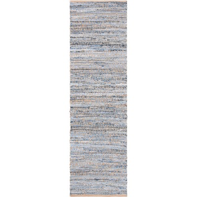 Cape Cod Cap851 Hand Woven Runner Rug - Blue - 2'3"x8' - Safavieh : Target
