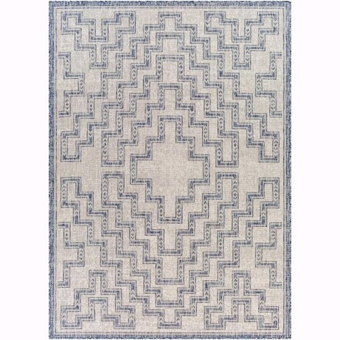 Mark & Day Jewell Junction 5'3"x7' Rectangle Woven Indoor And Outdoor ...
