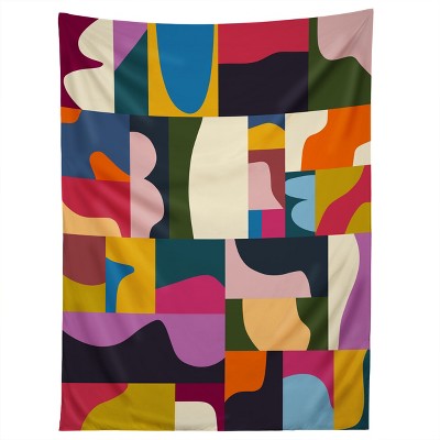 Marin Vaan Zaal Modern Collage Minimalism Tapestry - Society6 : Target