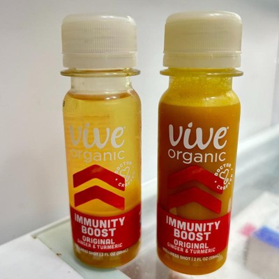 Vive Organic Immunity Boost Original Ginger & Turmeric Wellness Shot ...