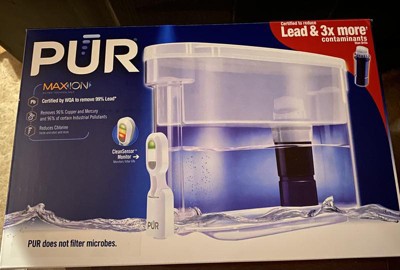 Pur Plus 30-cup Water Filter Dispenser System Smoke Ds1810ba : Target