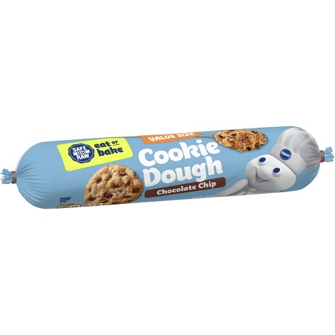 Pillsbury Chocolate Chip Cookie Dough - 30oz : Target