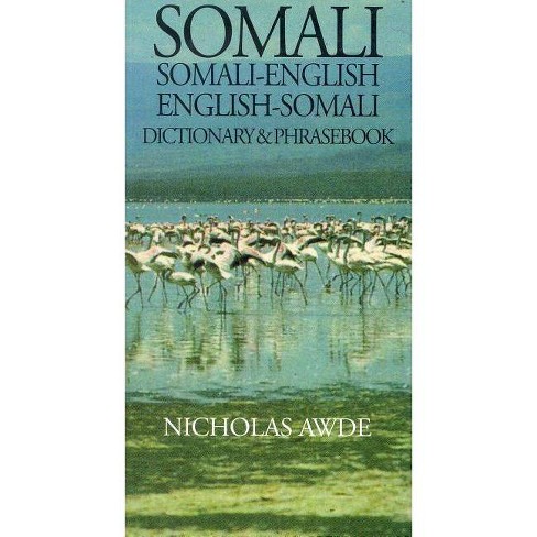 Somali-english/english-somali Dictionary & Phrasebook - (hippocrene ...