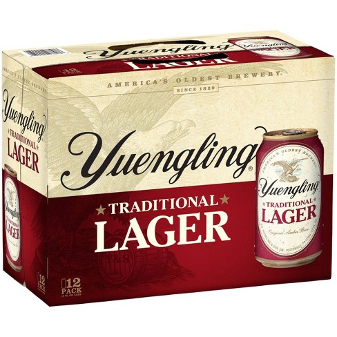 Yuengling Traditional Lager Beer - 12pk/12 Fl Oz Cans : Target