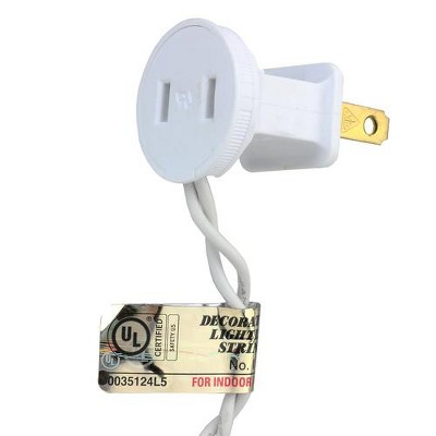 Northlight 6' Prelit Artificial Christmas Tree White Lighted Cascade ...