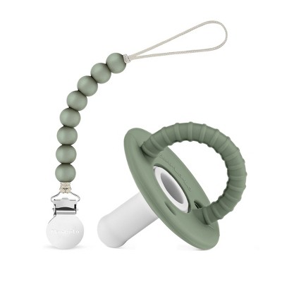 Pacifier Clip For Boys And Girls By Comfy Cubs - Earth Green : Target