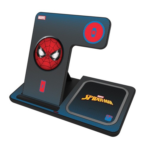 Keyscaper Marvel Spider-man Grid 15-watt 3 In 1 Charging Station : Target