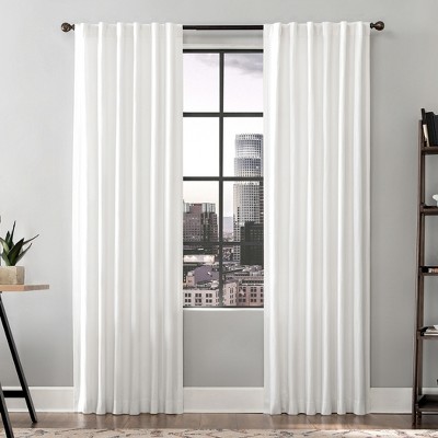 84"x50" Ariana Anna Oversized Ruffle Curtain Panel White : Target