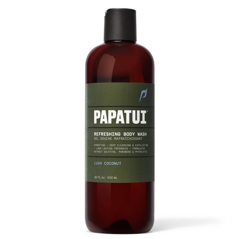 Papatui Refreshing Men's Body Wash Lush Coconut - 18 Fl Oz : Target