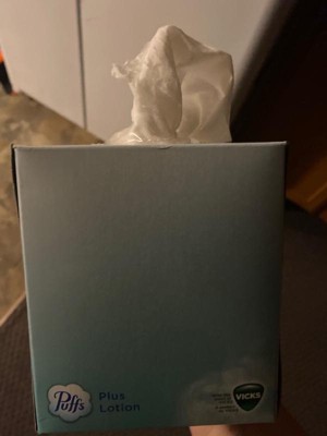 Puffs Plus Lotion With Scent Of Vicks Facial Tissue - 48ct : Target