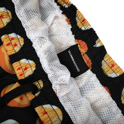 Dragon Ball Z Dragon Ball All-over Print Black Shorts : Target