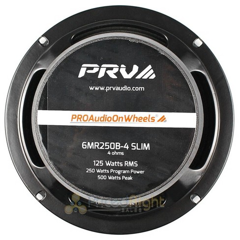 Prv 6.5 Mid Bass 4 Ohm 6mr250b4slim : Target