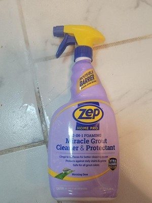 Zep Home Pro 2-in-1 Miracle Grout Cleaner And Protectant - 32 Fl Oz ...
