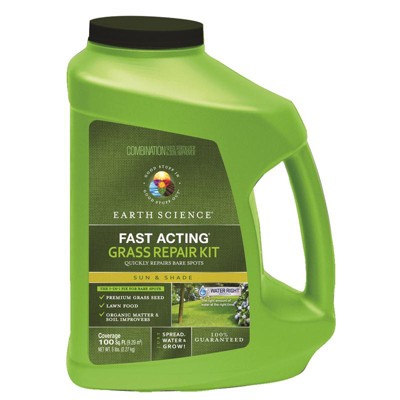 Earth Science All Grasses Sun or Shade Grass Repair Kit 5 lb : Target