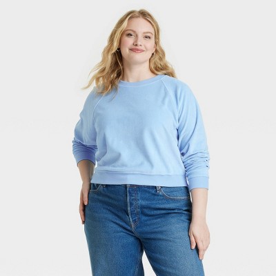 Women's Cropped Full Zip Hoodie Sweatshirt - Universal Thread™ : Target