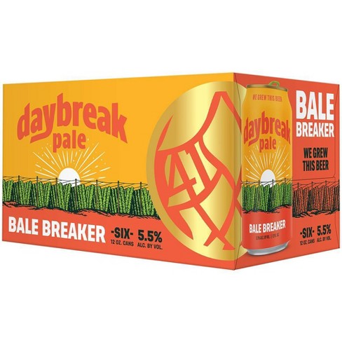 Bale Breaker Daybreak Pale Ale - 6pk/12 Fl Oz Cans : Target
