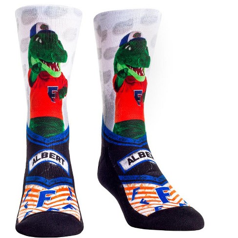 Rock Em Elite Florida Gators Mascot Walkout Ncaa Licensed Crew Socks ...