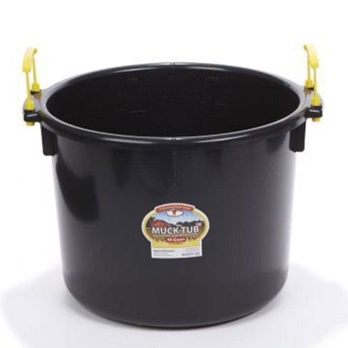 Little Giant 40 Quart Muck Tub Durable And Versatile Utility Bucket ...