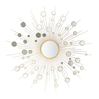 Ariah Sunburst Mirror - Gold - Safavieh : Target