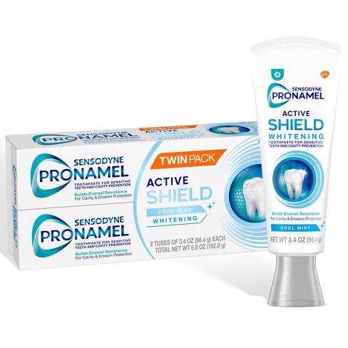 Sensodyne Pronamel Active Shield Whitening Toothpaste - 2pk : Target