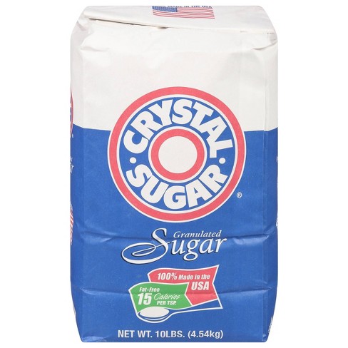 Crystal Granulated 100% Sugar - 10lb : Target
