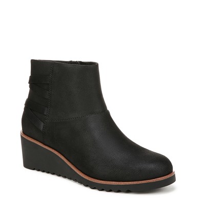 Lifestride Womens Zariah Wedge Ankle Boots Black 6 W : Target