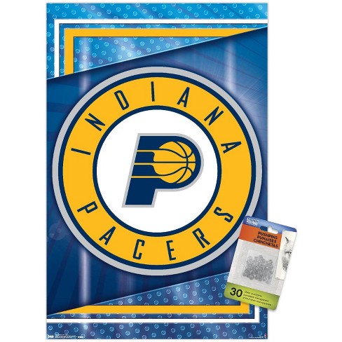 Trends International Nba Indiana Pacers - Logo 17 Unframed Wall Poster ...